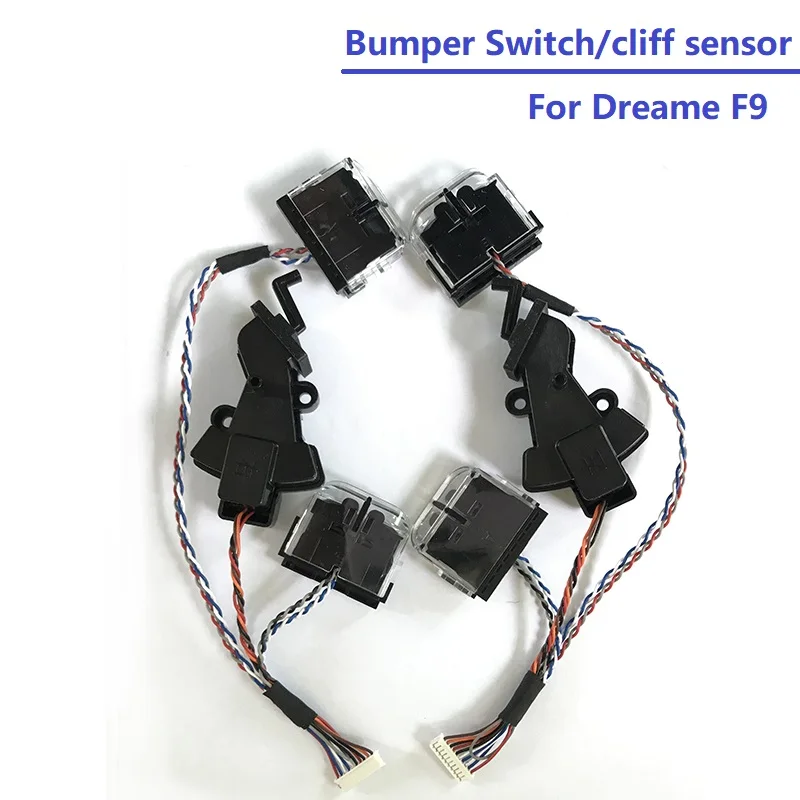 New-Bumper-Switch-Cliff-Sensor-for-Dreame-F9-Robot-Vacuum-Cleaner-Spare ...