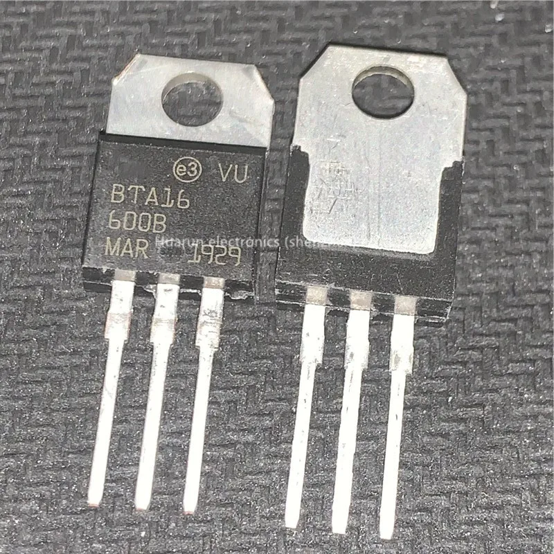 10pcs/lot Bta16-600b 16a 600v To220 Triac - Integrated Circuits - AliExpress