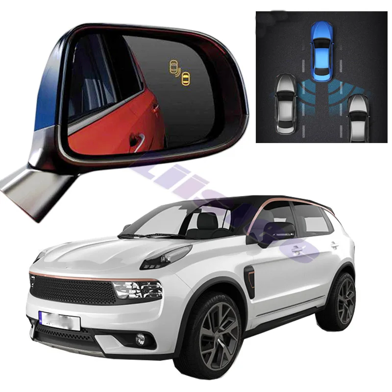 Car-BSM-BSD-BSA-Radar-Warning-System-Safety-Driving-Alert-Mirror ...