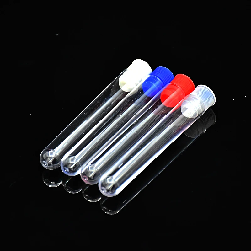 Plastic Test Tube 5ml Hard Benzene Test Tube 12 * 75 Mm High ...