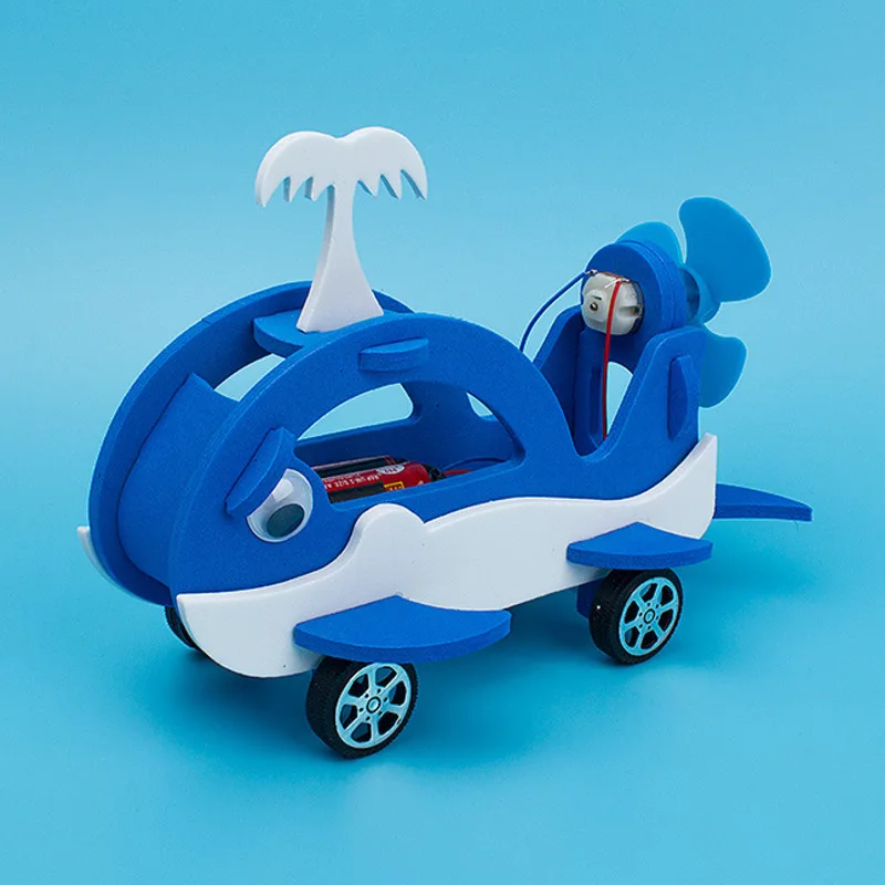 STEM Electric Physics Science Toys Floating Killer Whale Boat Kit Model Technology Learning stem-electric-physics-science-toys-floating-killer-whale-boat-kit-model-technology-learning