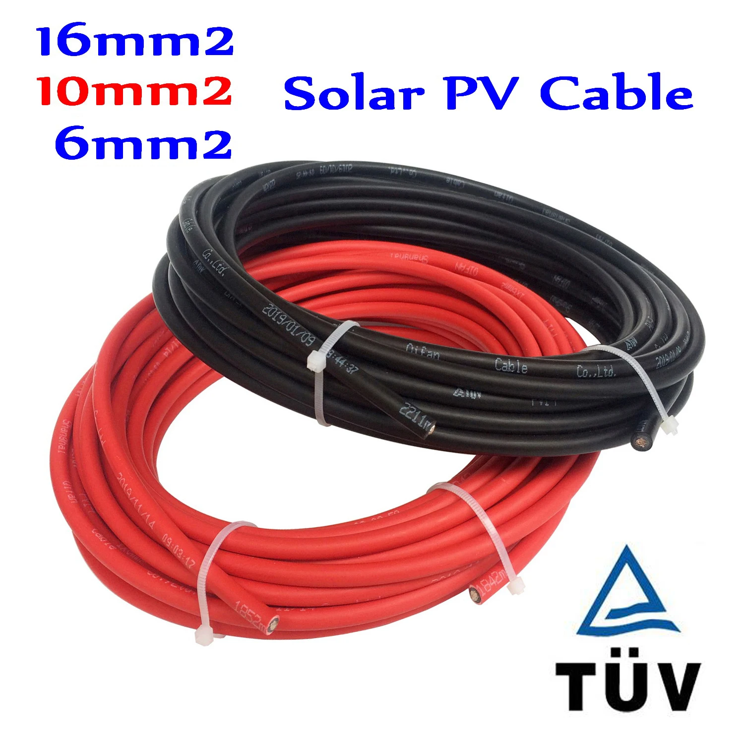 Freies Verschiffen!! 16mm2 solar pv kabel Rot Schwarz PV Solar Kabel 10mm2 6mm2 Verwendet zu Off ...