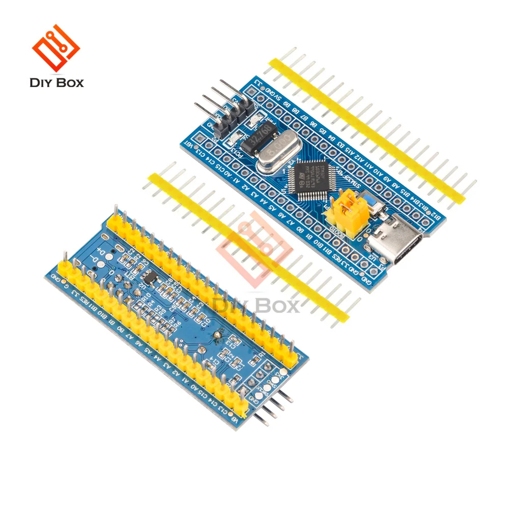 Équipement électrique et fournitures STM32F103C6T6 ARM STM32 Minimum System Development Board ...