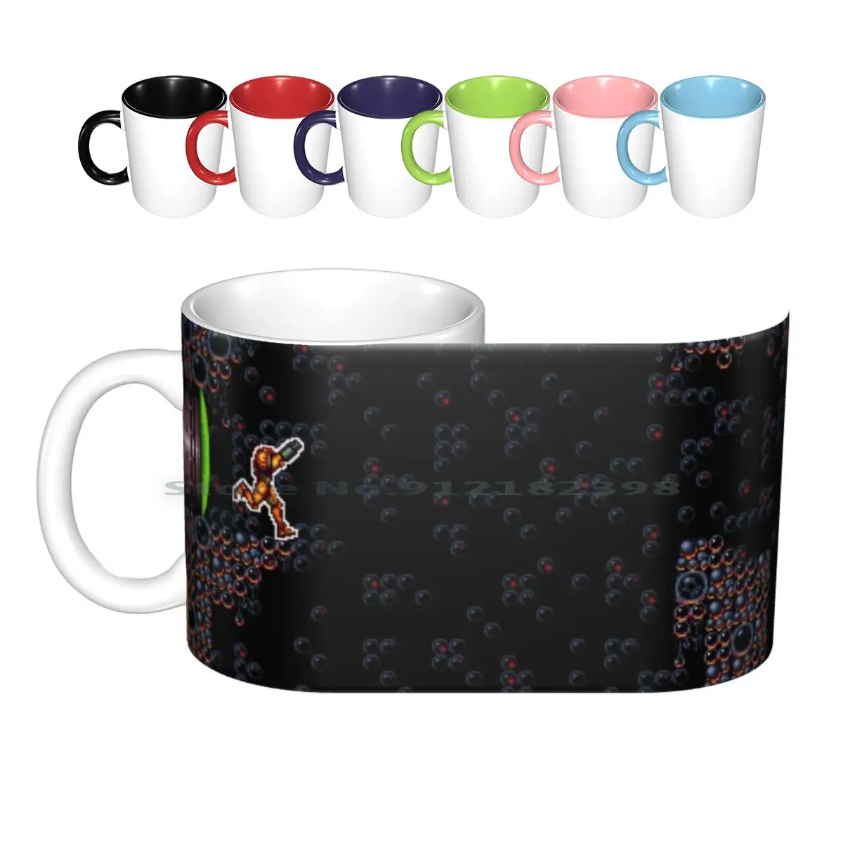 Metroid Snes Colors Ceramic Mugs Coffee Cups Milk Tea Mug Super Next ...