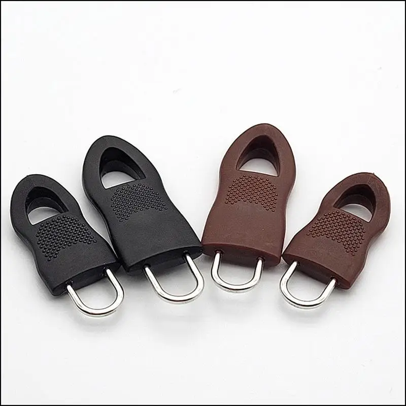 8PCS-Replacement-Zipper-Pull-Puller-End-Fit-Rope-Tag-Clothing-Zip-Fixer ...