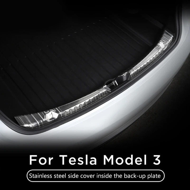 Other Parts & Accessories - Stainless Steel Trunk Inner Guard for Tesla ...