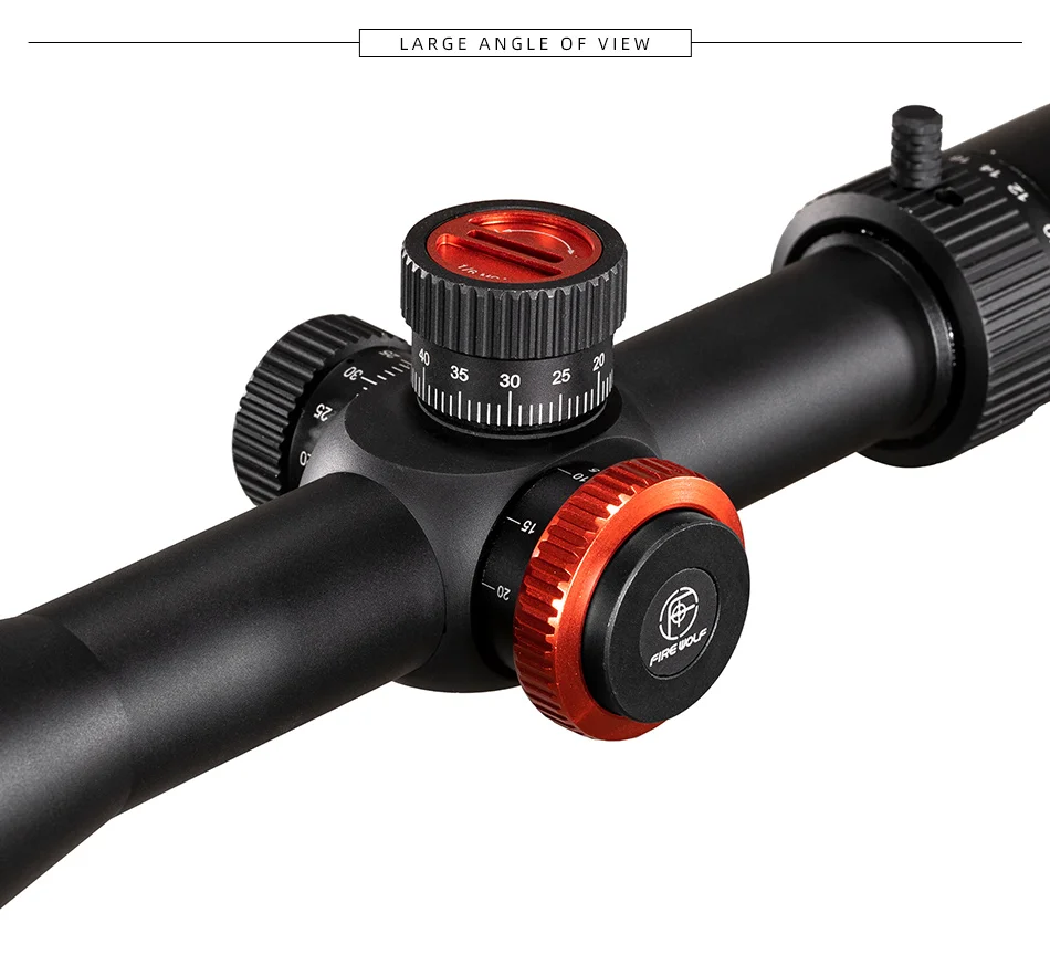 FIRE WOLF QZ 6-24X50 FFP Scope Hunting Optical Sniper Riflescope Tactical Airsoft Accessories ...