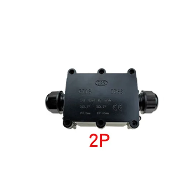 New 450V 24A 4 Way Plastic Waterproof Electrical Junction Box Cable ...