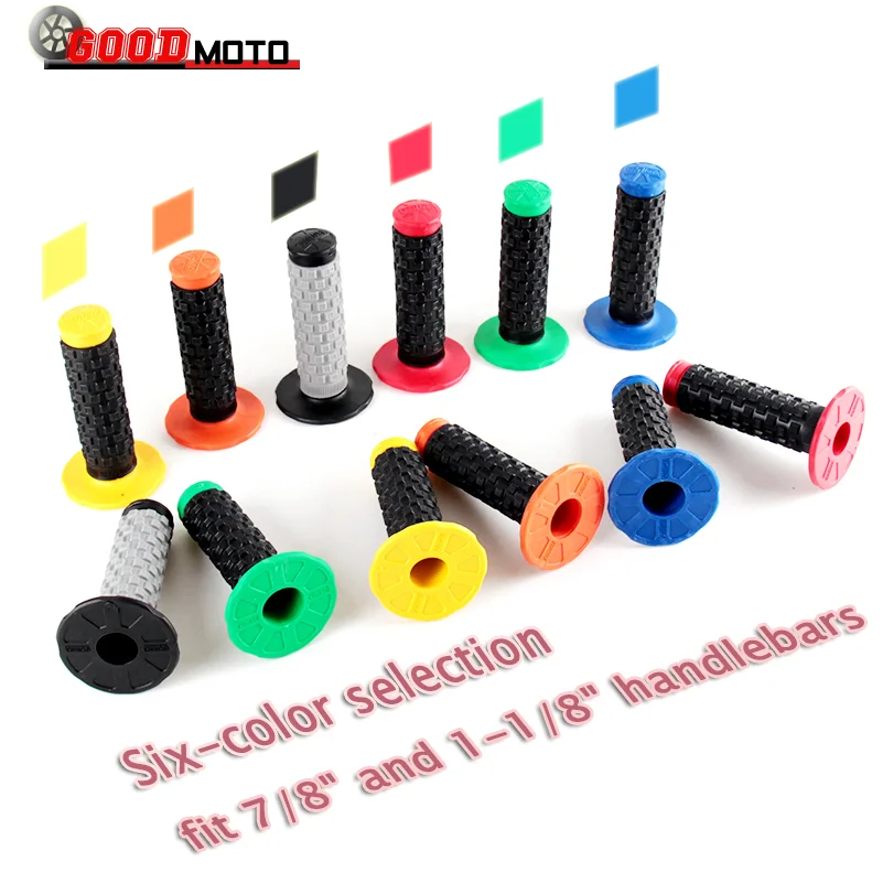 Pro-Taper-Grip-Handle-Dirt-Bike-Rubber-Grips-22mm-Handle-Grip-Double ...
