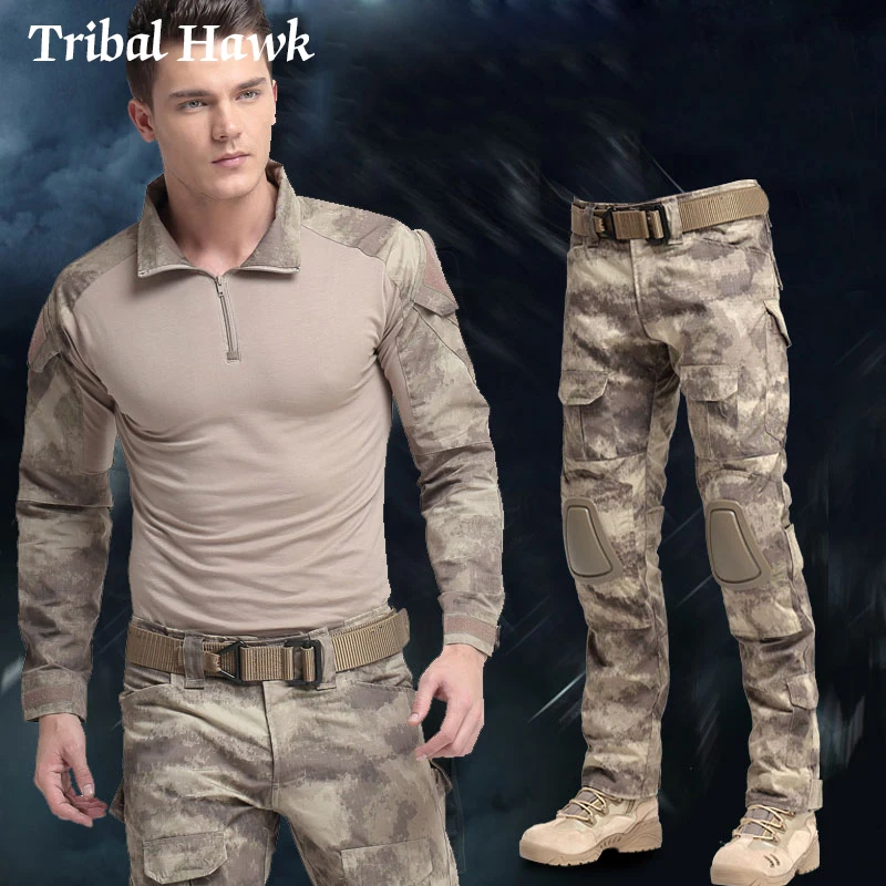Traje táctico, ropa de uniforme militar, traje de combate de camuflaje ...