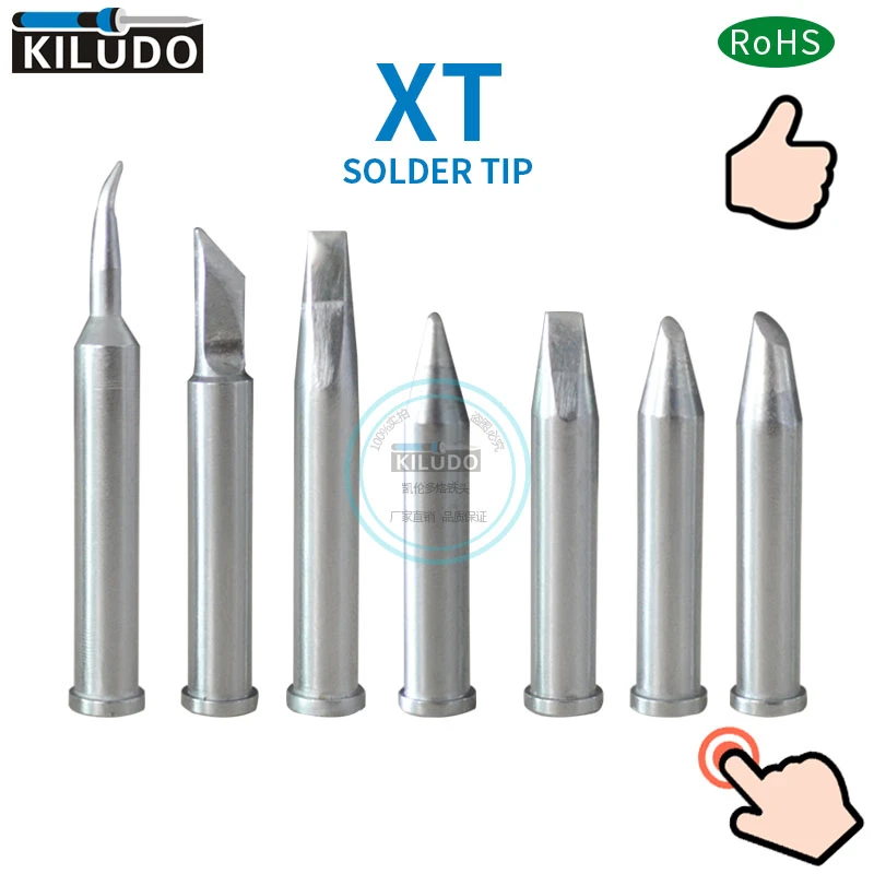 KILUDO 2pcs XT series Soldering Iron Tip Lead free Solder Welding Head ...