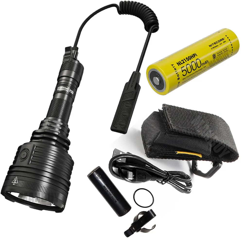 NITECORE-P30i-NL2150HPi-5000mAh-21700-Rechargeable-Battery-RSW2i-Remote ...