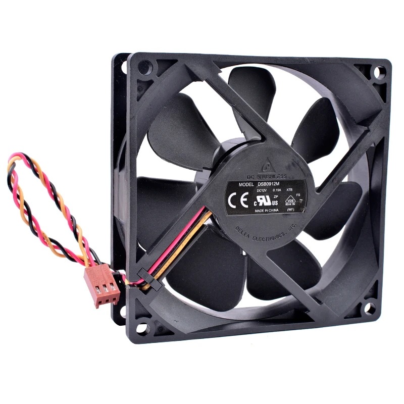 original DSB0912M 9cm 9025 12V 0.19A chassis power supply CPU mute cooling fan - laptop ...