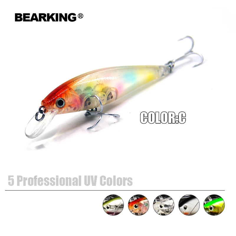 Bearking-Hard Fishing Lure, Artificial Bait, Fresh Water Fishing Tackle ...