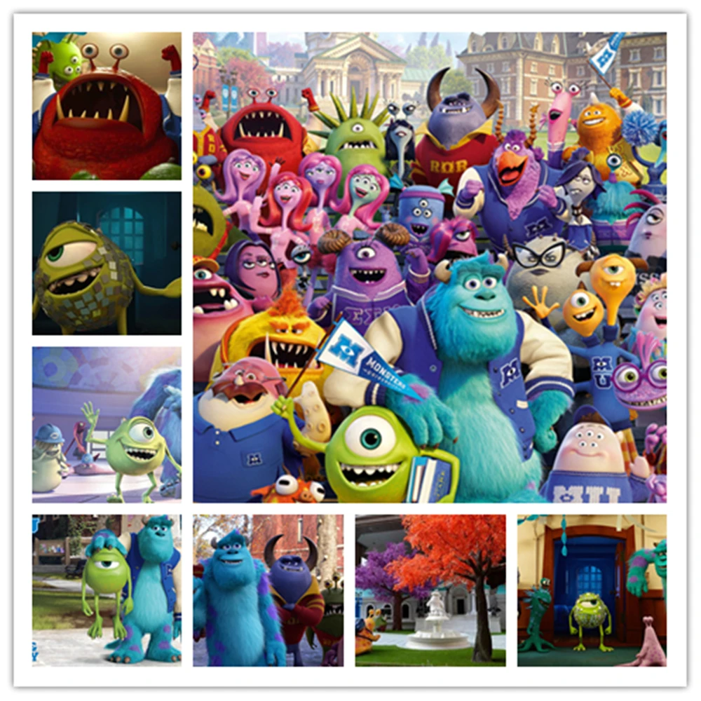 Monsters University Minimalist Poster