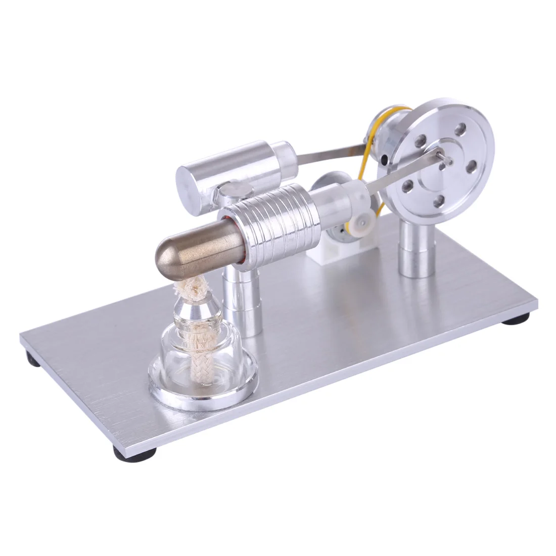 Stirling Metal Hot Single Cylinder Lager Bulb External Combustion Heat ...