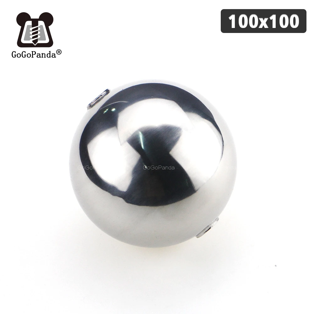 Free Shipping 1pc 100*100*15mm Magnetic Stainless Steel Float Ball For ...