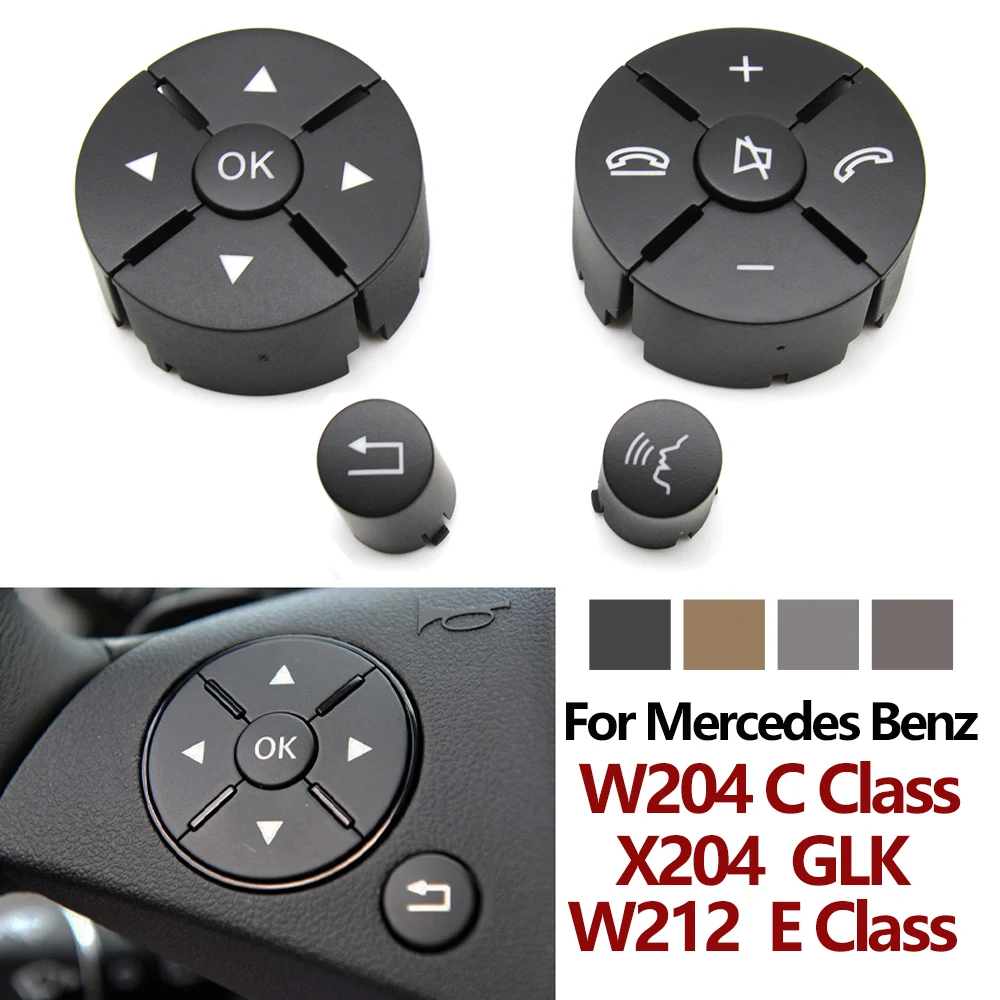 Car Interior Accessory Steering Wheel Control Switch Buttons ...