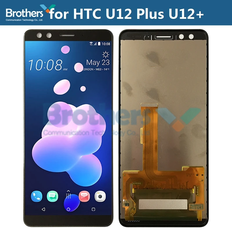 6.0" For HTC U12 Plus LCD Display With Touch Screen Digitizer Assembly ...