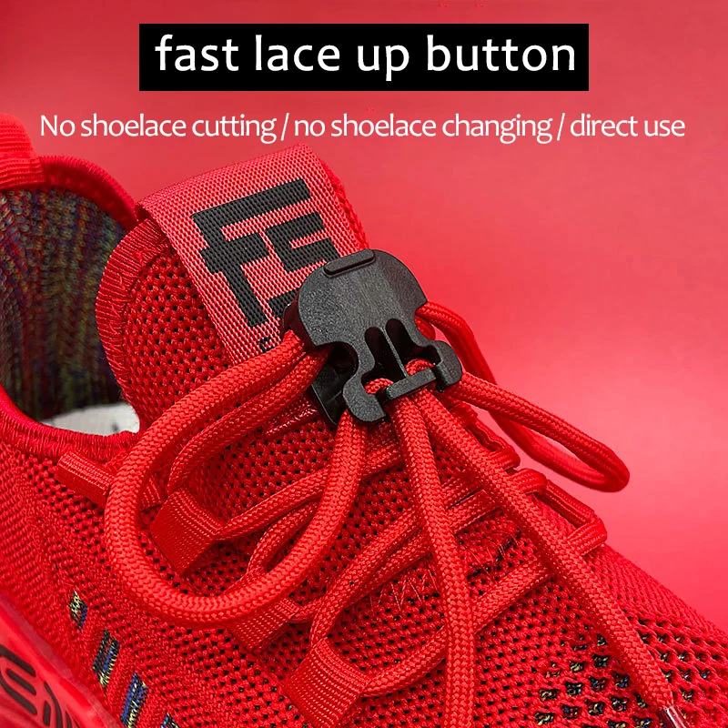 No-tie Shoelace Locks Creative Shoe Decoration for Kids Adult Sneakers ...