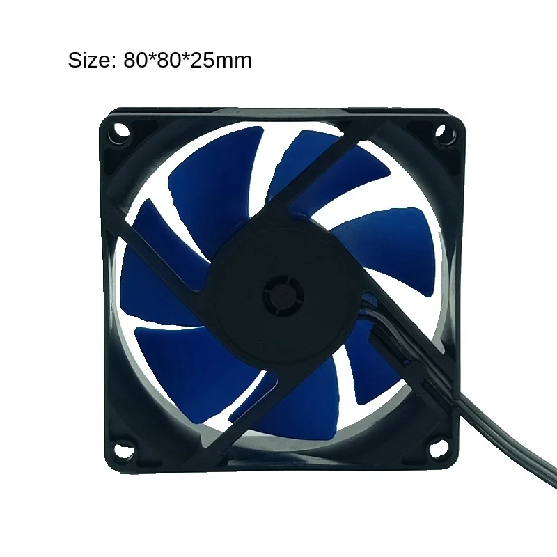 Speed Measuring Computer Power Supply CPU Box Fan 8cm Inverter Fan ...
