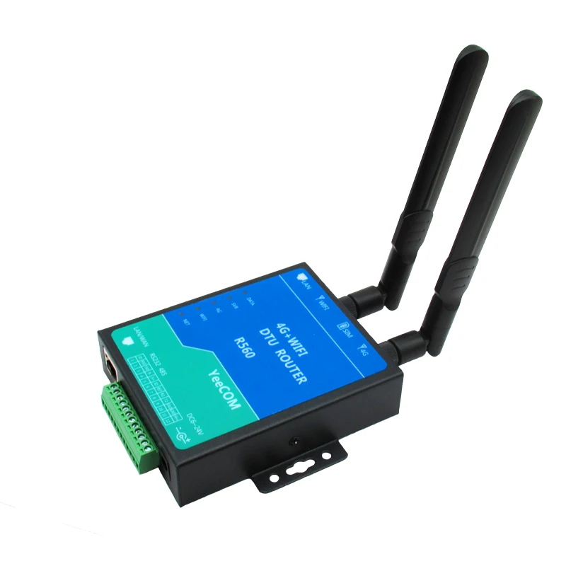 R560 Industrial 4g Lte Wifi Dual Network Port 232 485 Serial Port ...