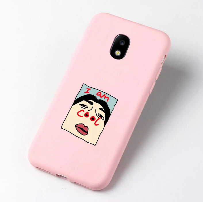 Lamo Чехол я смешной крутой чехол для samsung Galaxy J3 J4 J6 J7 J8 A3 ...