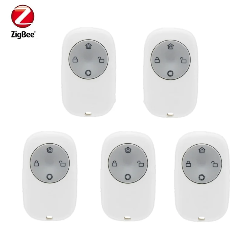 Heiman Zigbee 3.0 Smart Remote Controller With Arm Disarm SOS Panic ...