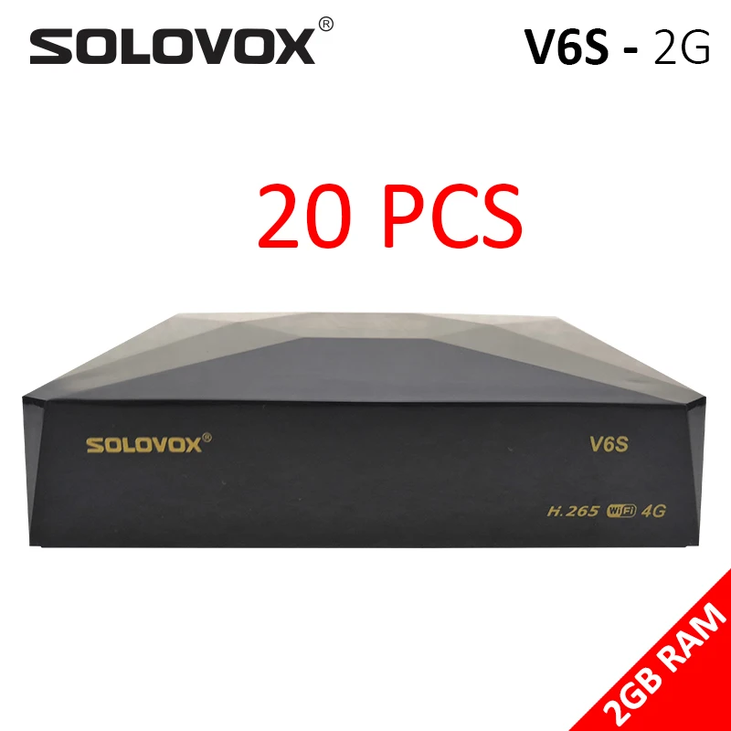 Solovox 20PCS V6S DVB S2 Satellite Receiver Support CAMD M3U Euro 6 ...