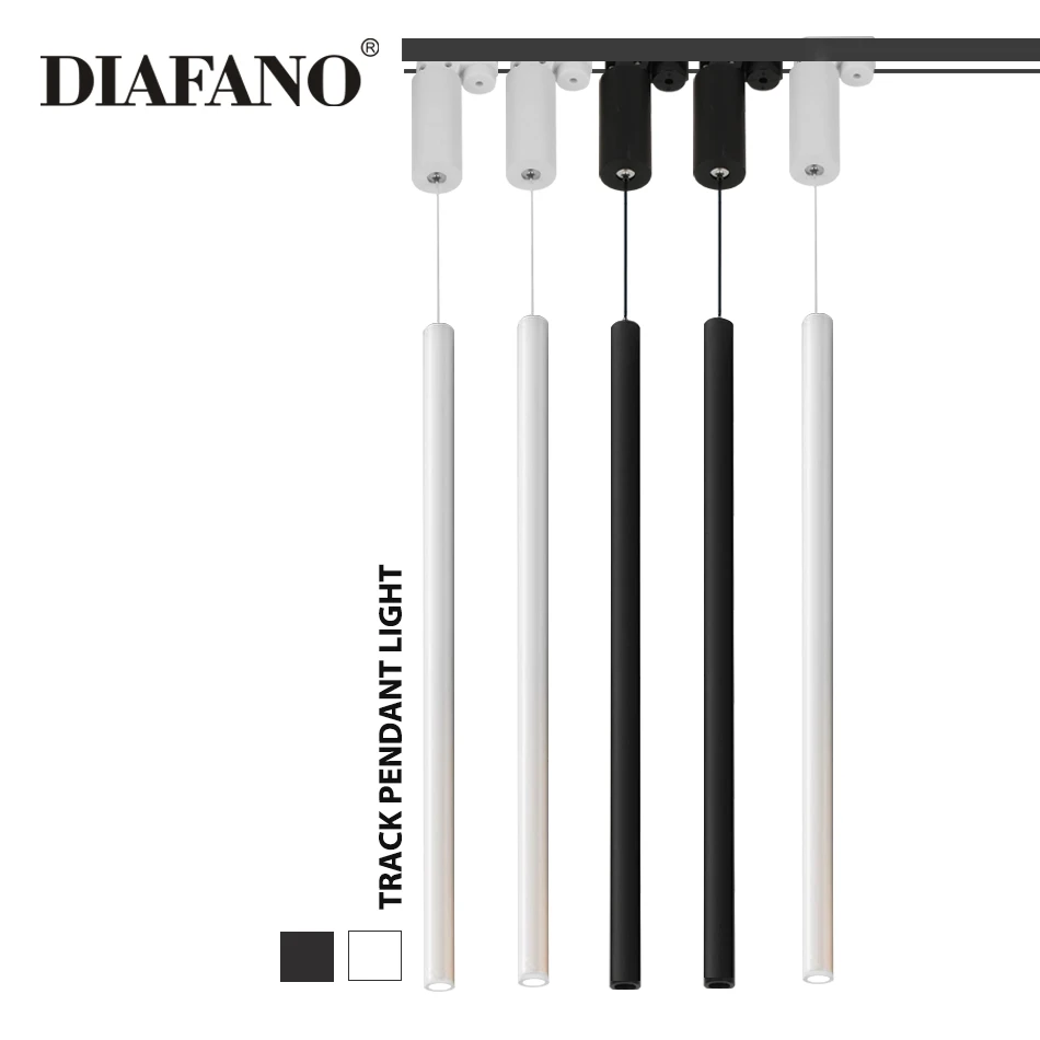 Luz LED de techo de aluminio, lámpara de riel, focos para cocina ...