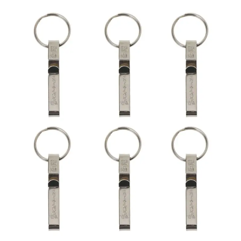 Llavero con Clip de cinturón de acero inoxidable para hombre, llavero ...