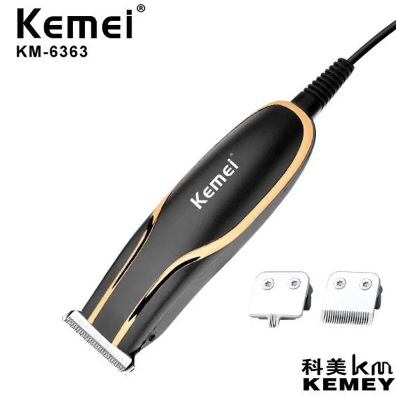Kemei cortadora de pelo eléctrica 3 en 1, máquina para cortar el pelo, con cabezal de aceite, KM ...