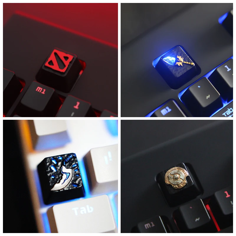 Mechanical Keyboard Keycaps | Dota 2 Mechanical Keycap | Dota2 Aluminum ...