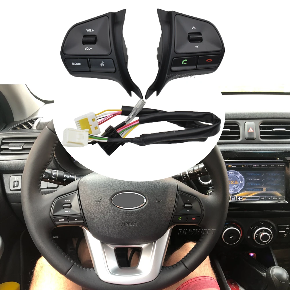 Steering-Wheel-Control-Button-Switch-Audio-Channel-and-Bluetooth ...