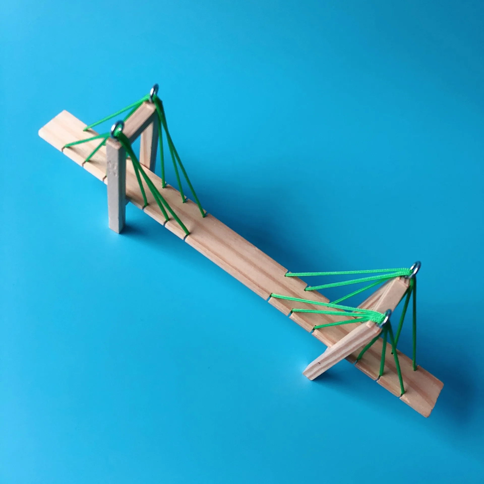 Toothpick Suspension Bridges