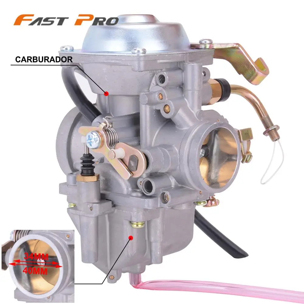 Motorcycle-34mm-Carburetor-Carb-For-Roketa-Jianshe-Hensim-YamaBuggy-400 ...