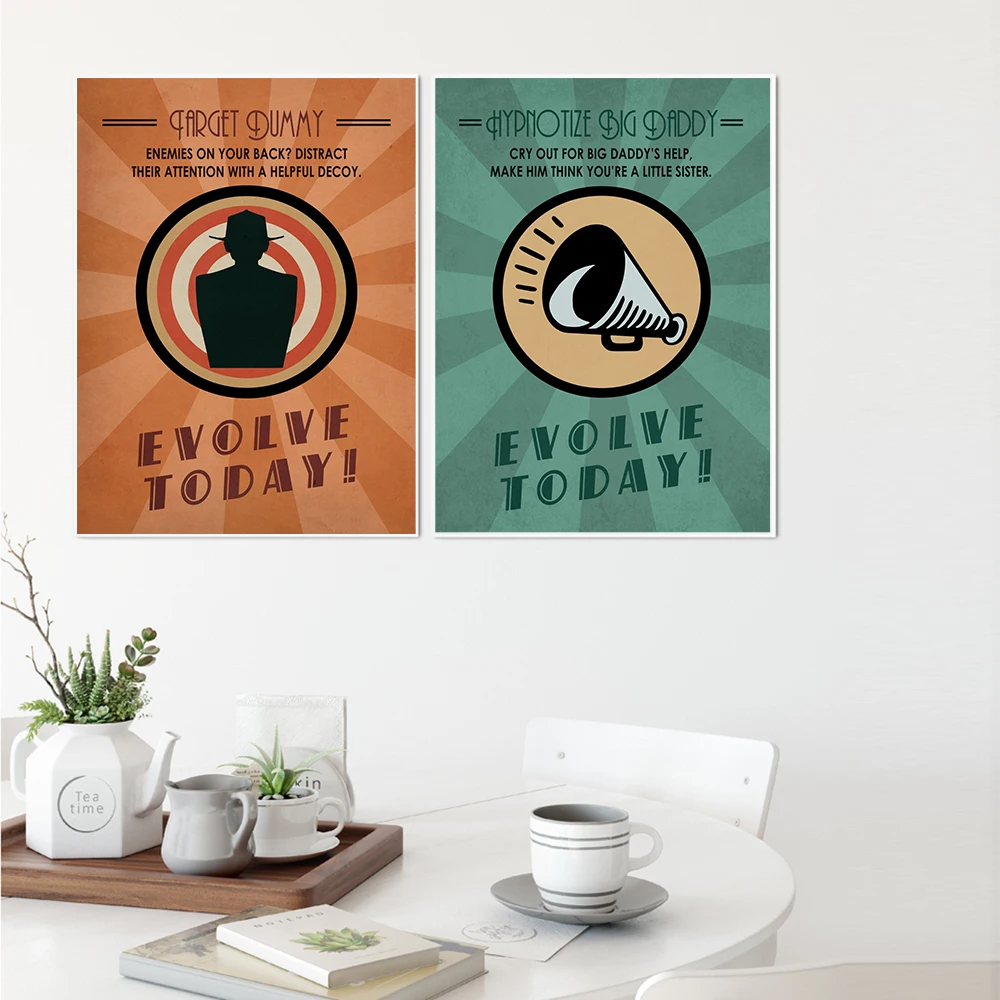 Bioshock Plasmid Posters