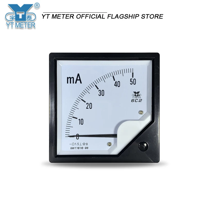 6c2 Milliampere Ammeter Microampere Ammeter Dc 100ua 200ua 300ua 500ua ...