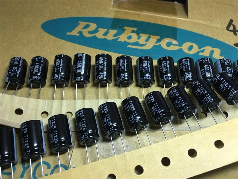 capacitor Electrical Equipment & Supplies Lot of 10 Rubycon 400V 47UF ...