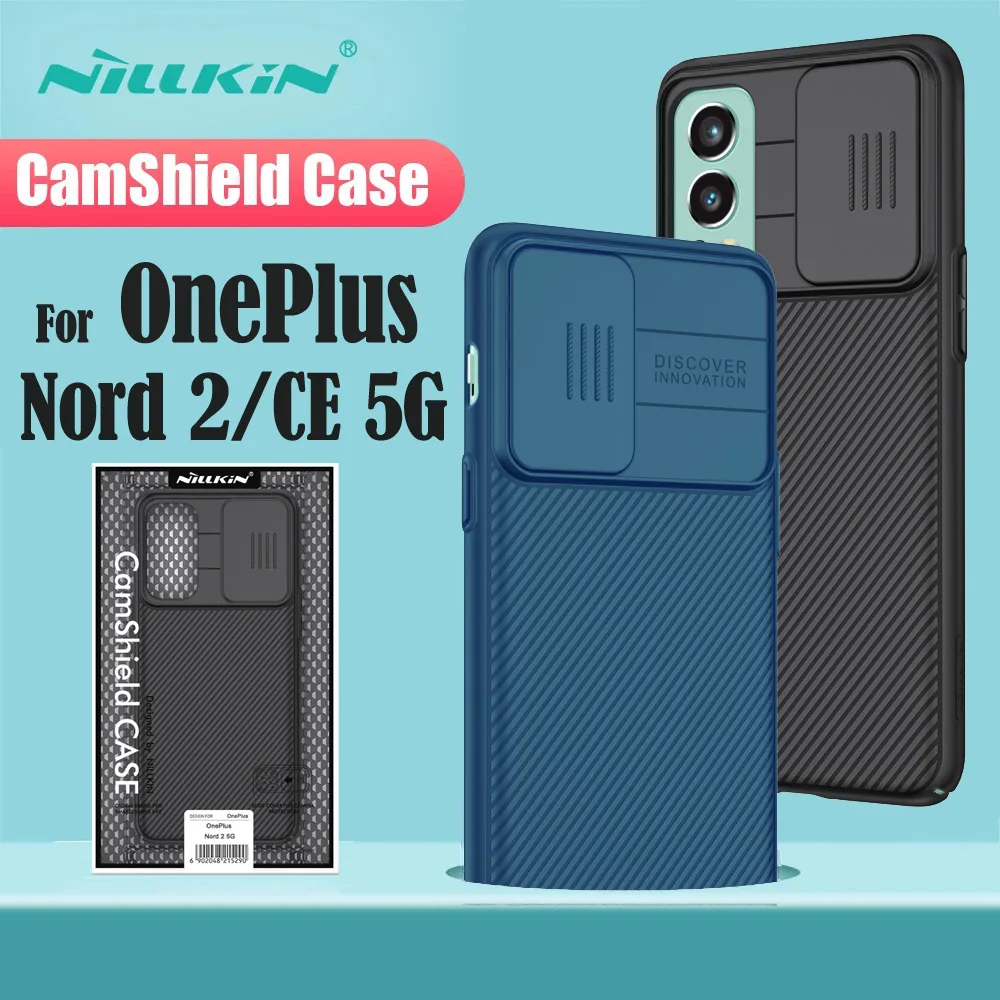 For-OnePlus-Nord-2-CE-5G-Case-NILLKIN-CamShield-Case-Slide-Camera-Lens ...