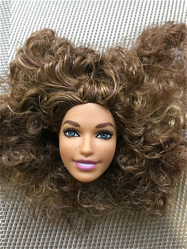 Rare-Limited-Collection-Doll-Heads-Brown-White-Asia-Princess-Doll-Head ...