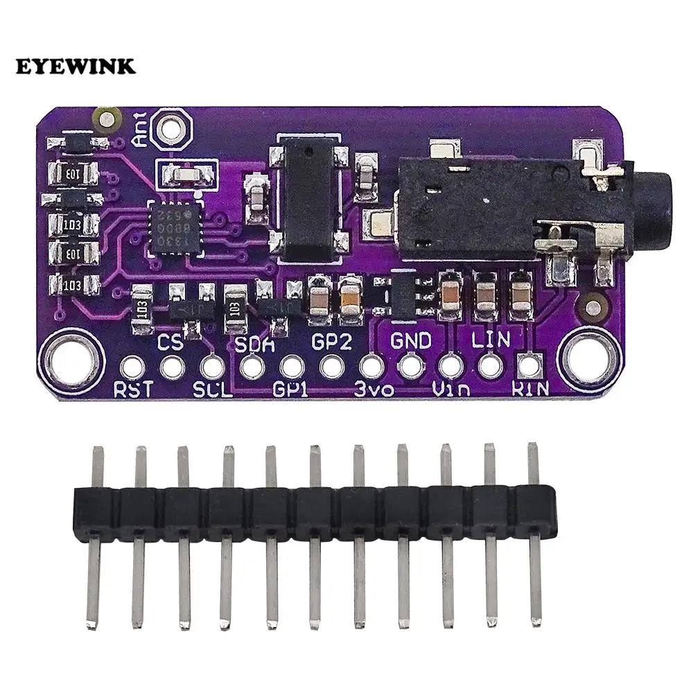 Generic Fm Module Si4713 Stereo Frequency Modulation Cjmcu-4713 Dc 3-5v ...