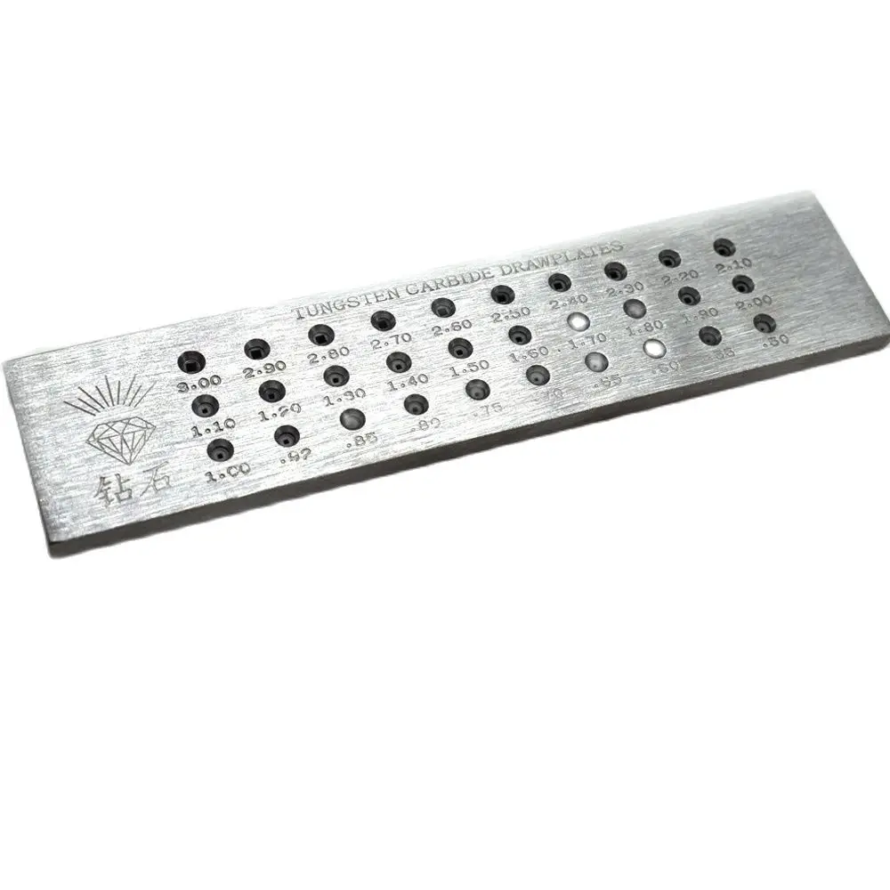 Tungsten Carbide Drawplates Jewelry | Carbide Wire Drawplate Jewelry ...