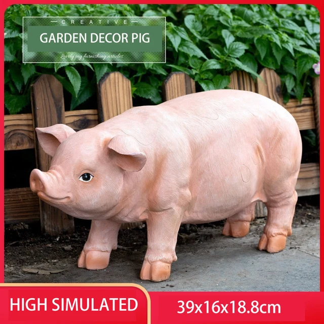 Life Size Pig Statue