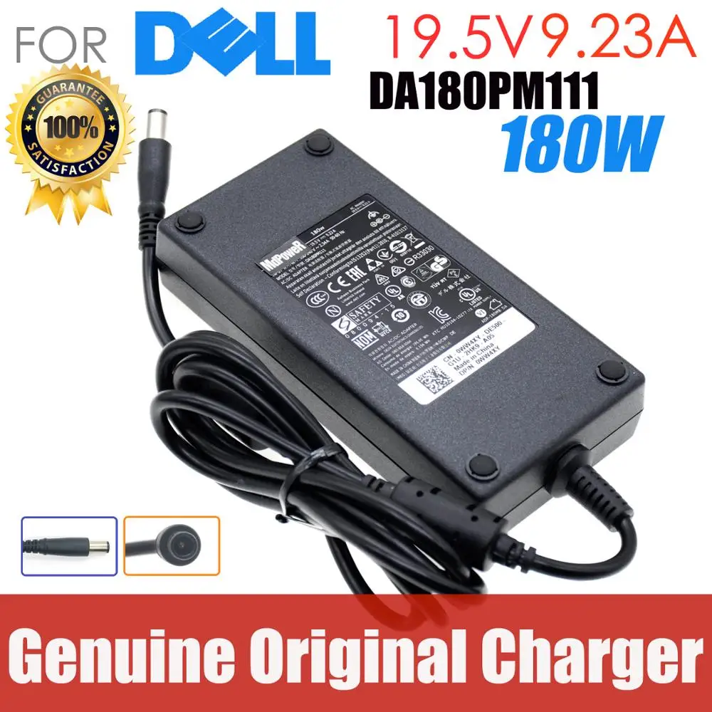 Original-180W-19-5V-9-23A-7-4-5-0mm-Laptop-AC-Adapter-for-Dell ...