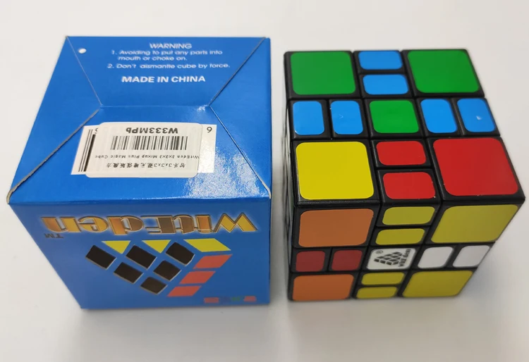 Witeden 3x3 Mixup Plus Cubo Magico Cube Educational Toy Gift Idea Drop ...