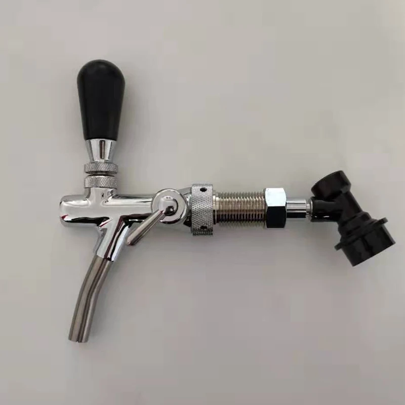 Home Brew Draft Beer Faucet Adjustable Beer Tap Faucet with Flow ...