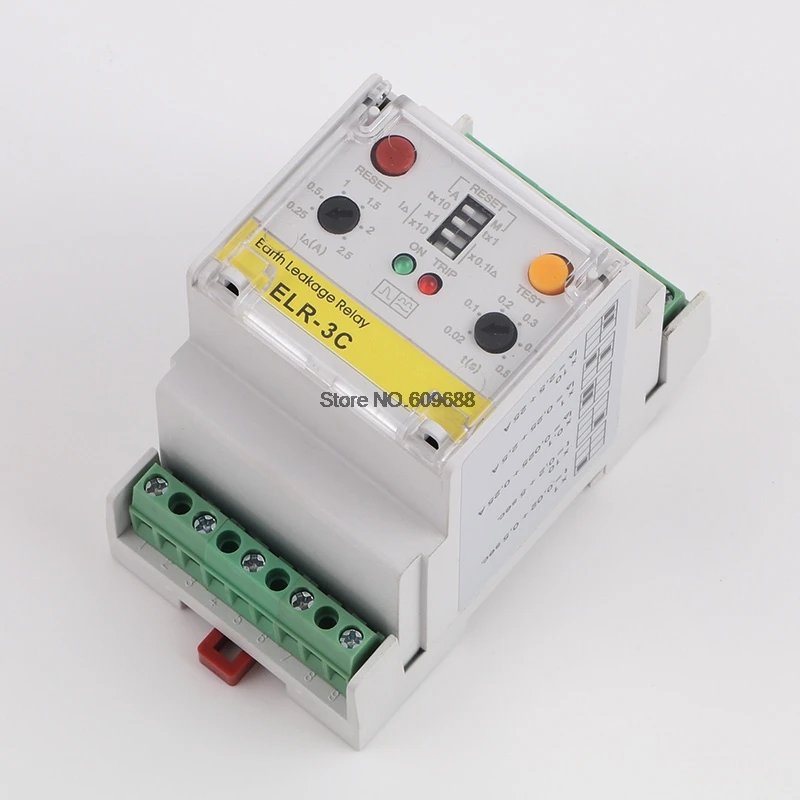 Earth-Leakage-Relay-Earth-Fault-Electronic-Leakage-Protection-Relay-ELR ...