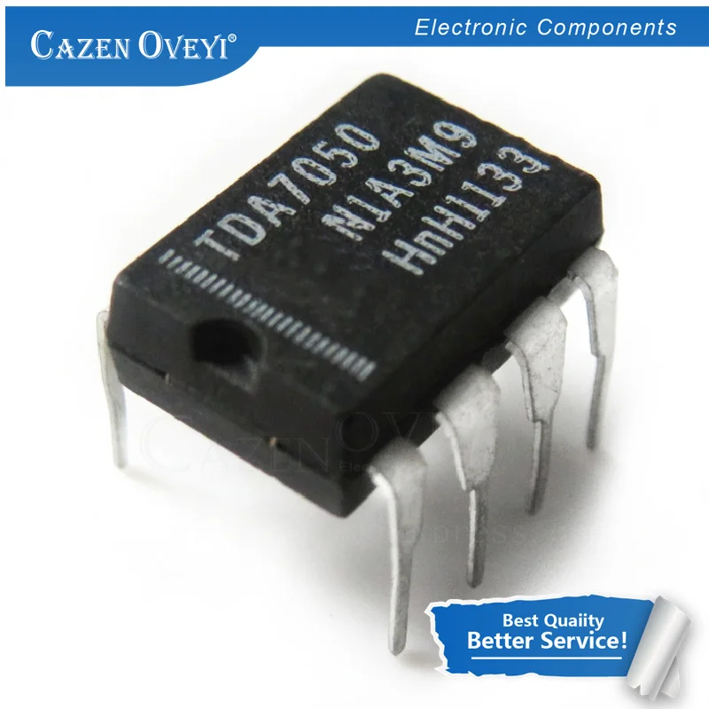 10pcs/lot Tda7050 Dip-8 Stereo Audio Power Amplifier In Stock ...