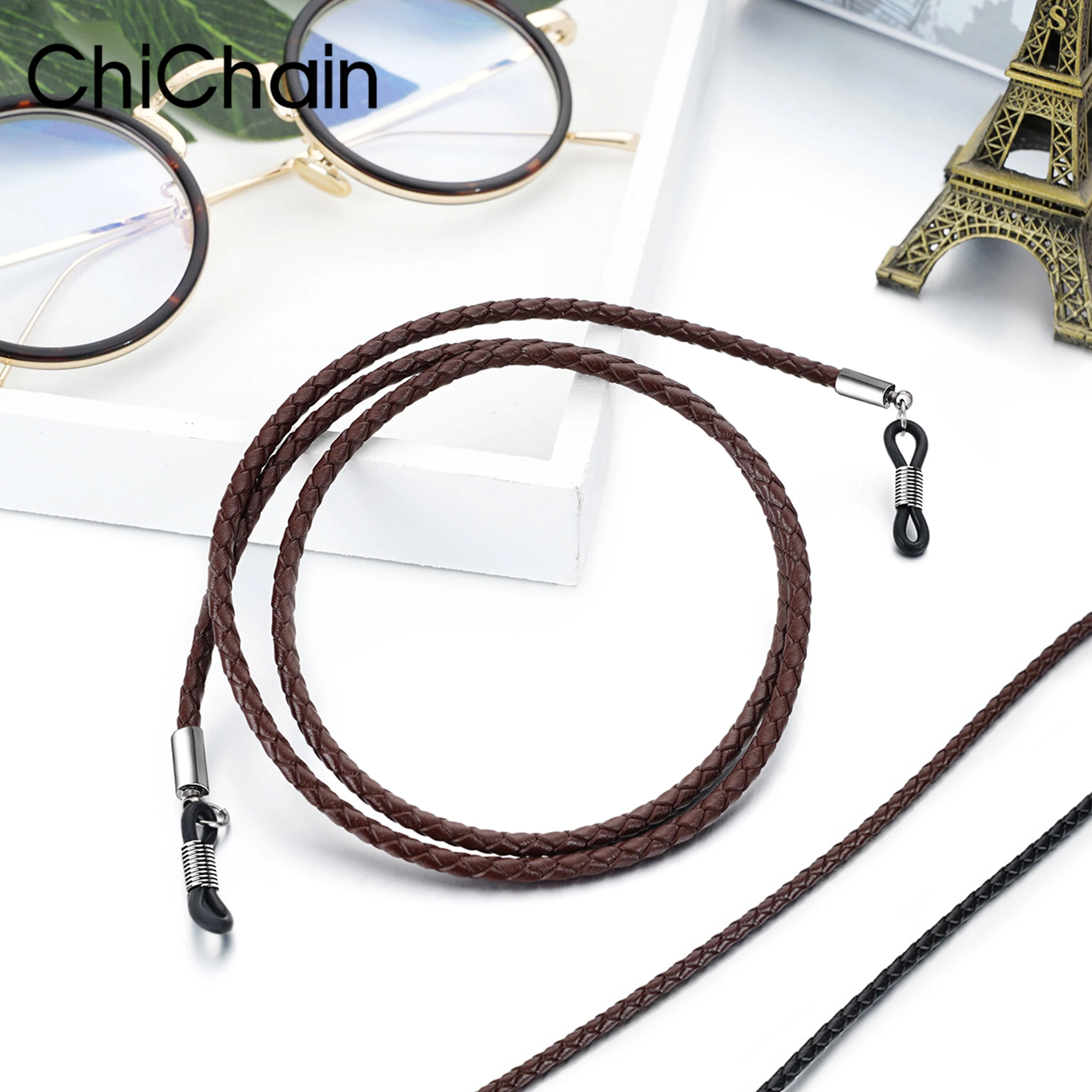 Handmade-Rope-Chain-Glasses-Chain-for-Women-Lanyard-Leather-Hanging ...